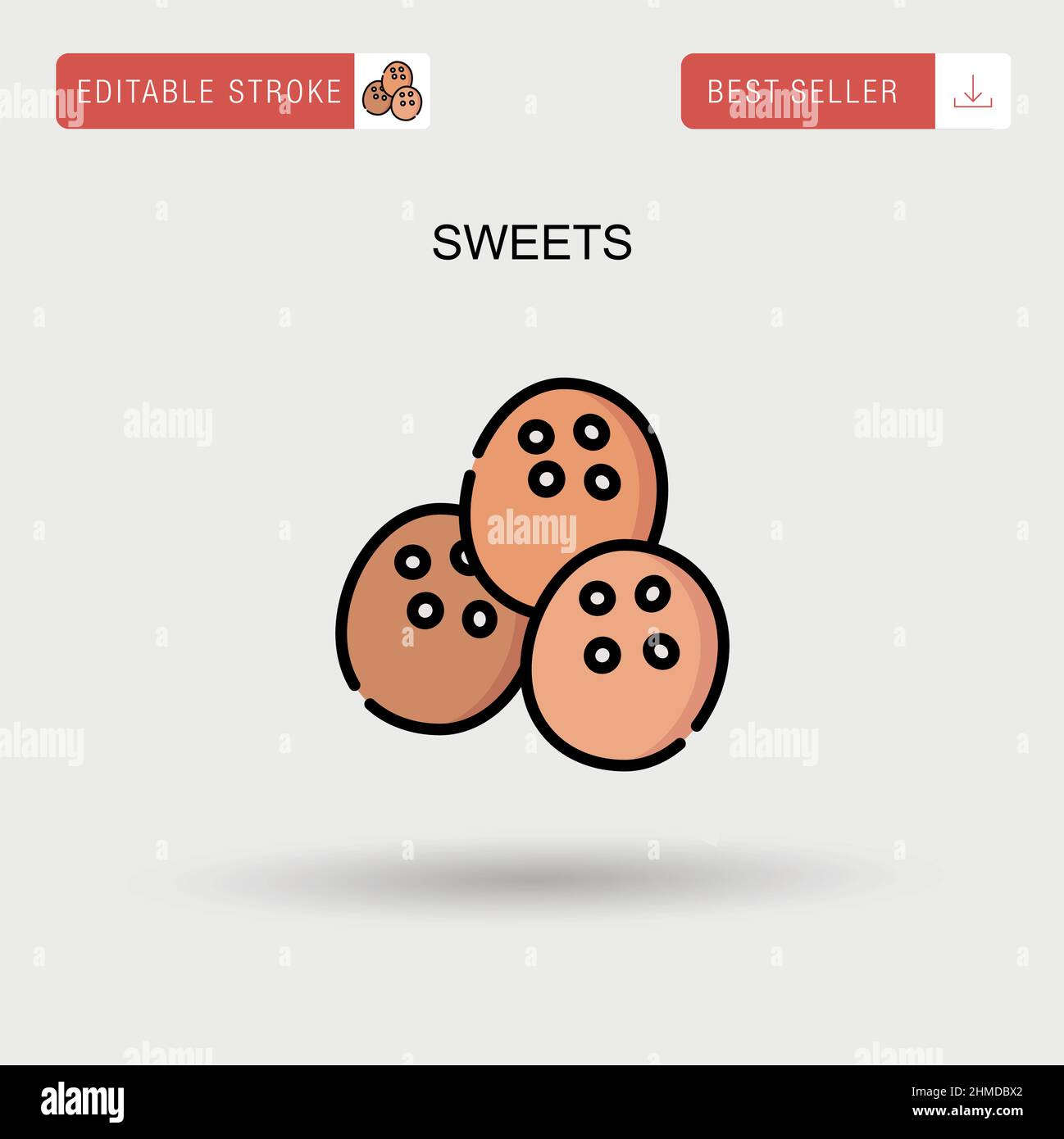 Green sweets background Stock Vector Images - Alamy