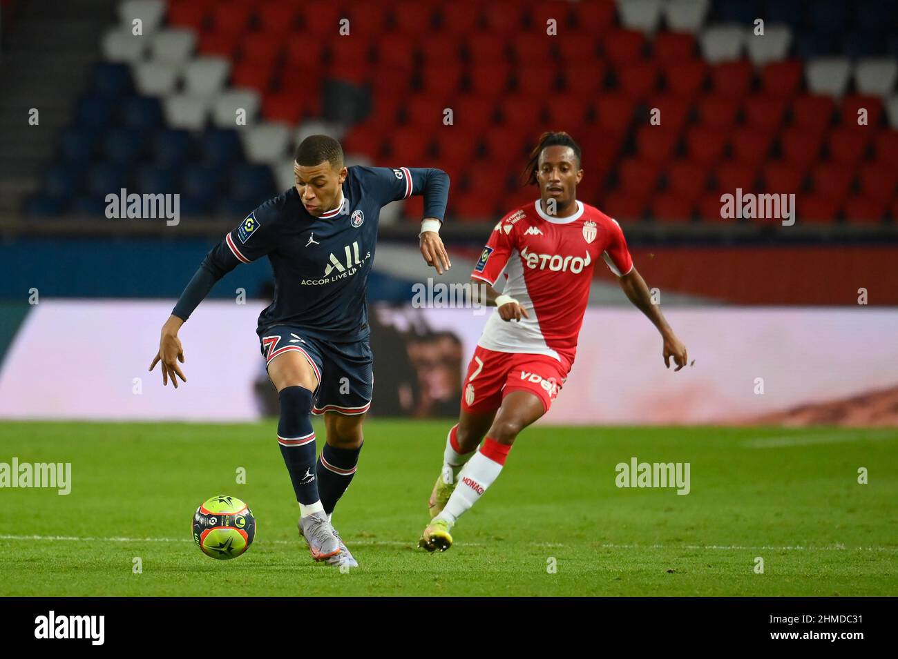 PSG - Monaco Kylian Mbappe during the match PSG against As Monaco at ...