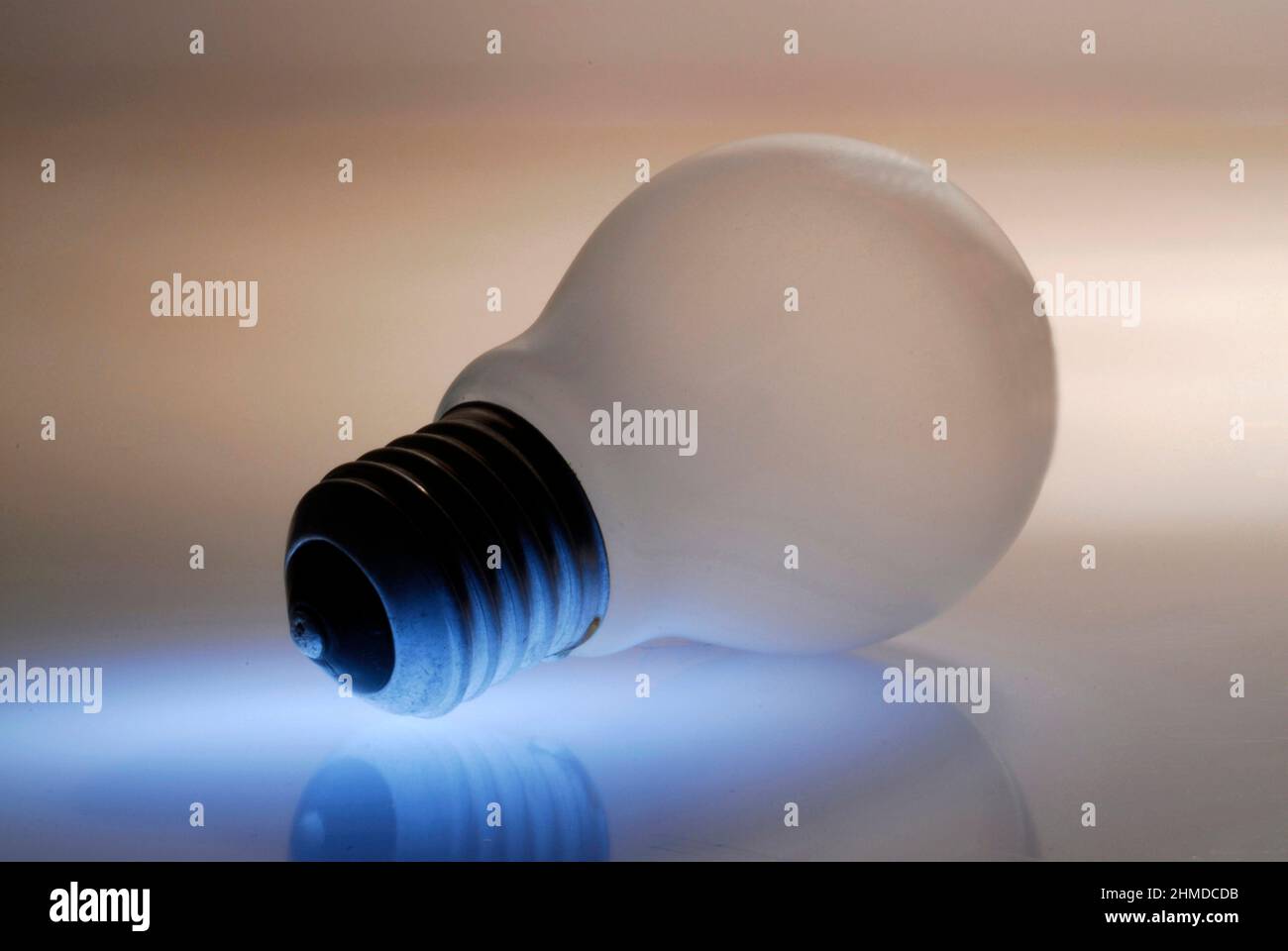 Photo of a light bulb as a symbol for inspiration, energy, energy ...