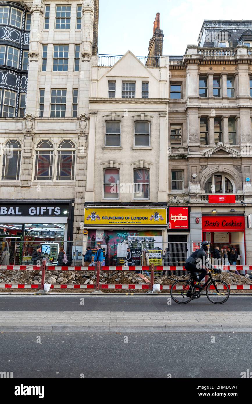 Empty shops along Oxford Street after the pandemic, London, January ...