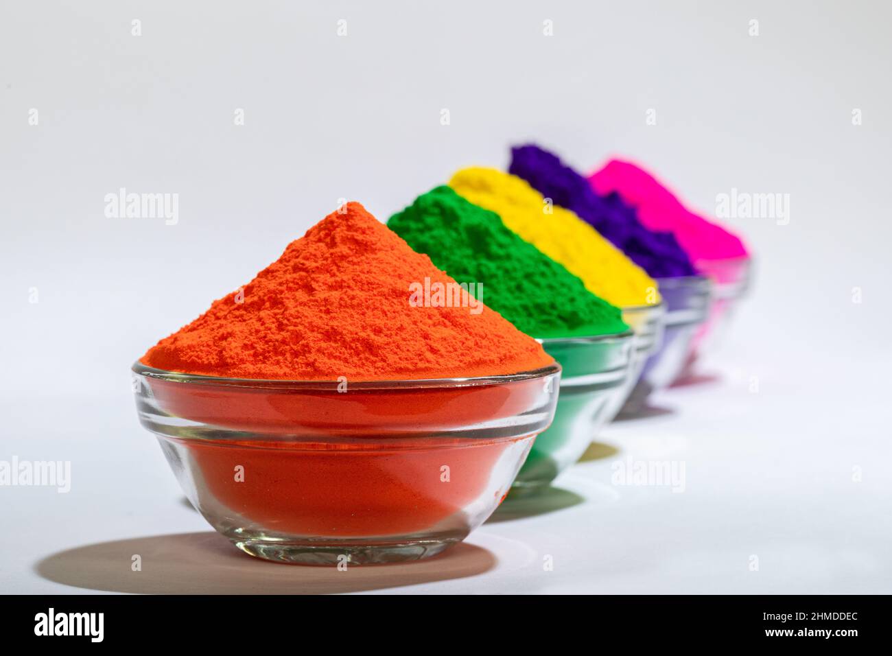Dry Color powders for Holi Indian festival of colors Stock Photo - Alamy
