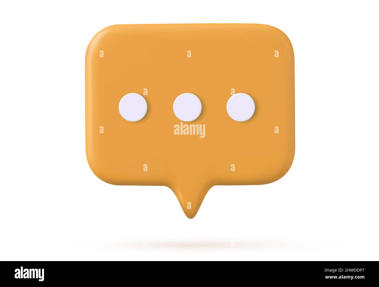 3d Chat bubble Stock Vector Image & Art - Alamy