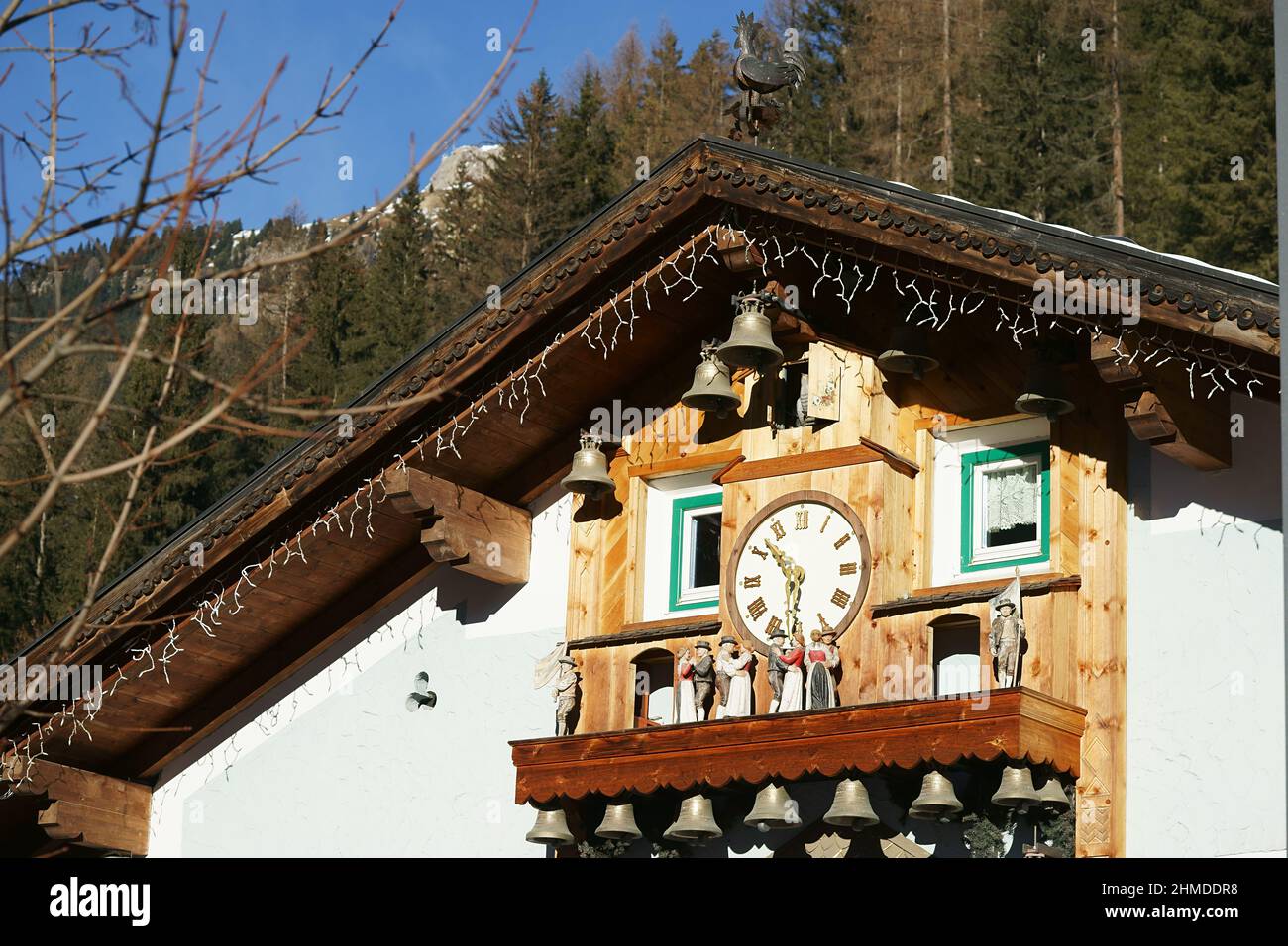 Village of Canazei, Val di Fassa, Trentino alto adige, Italy - casa del ...