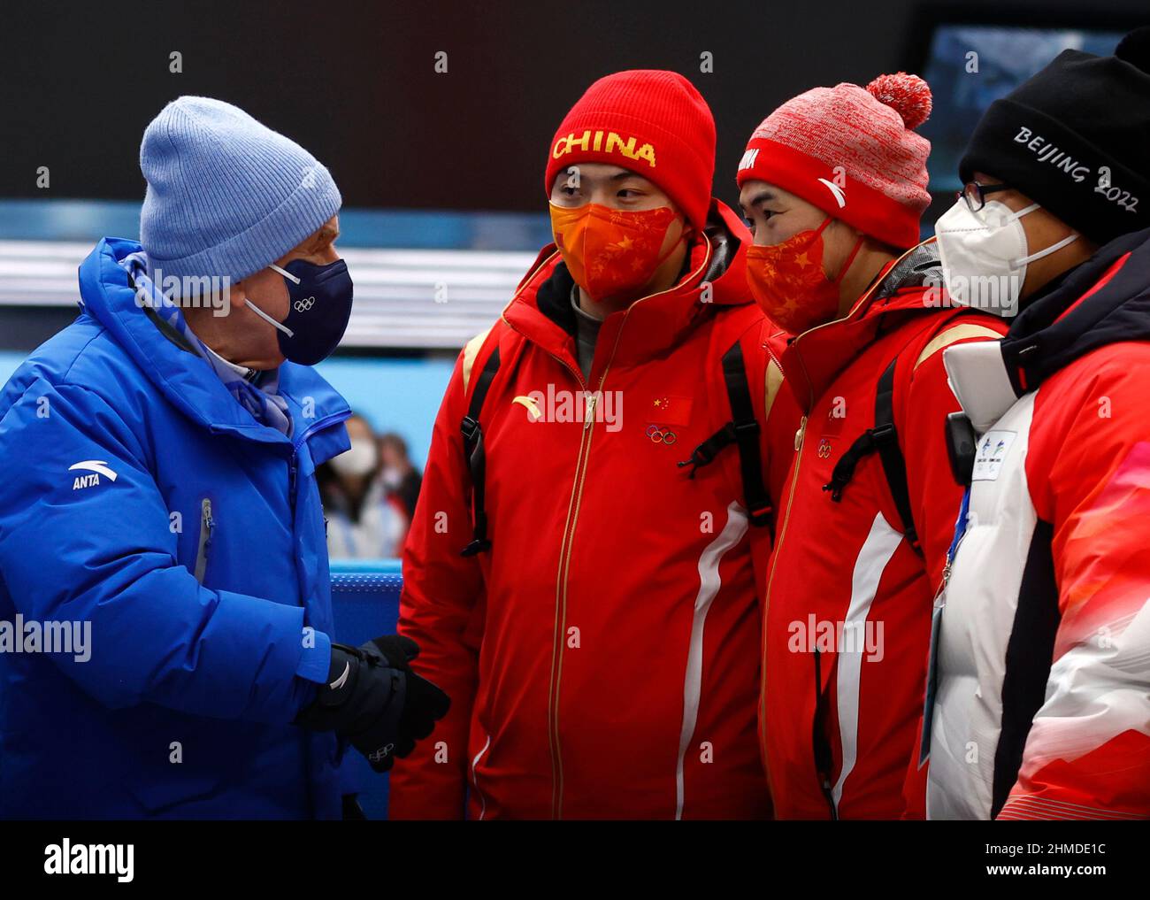 Chinese olympic athletes hi-res stock photography and images - Alamy