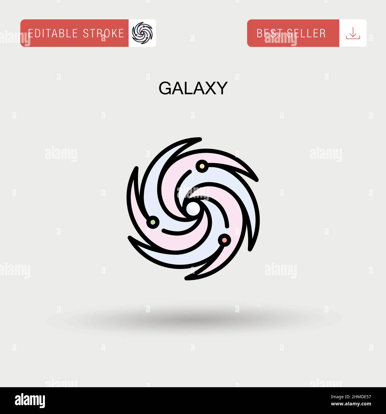 Milky way galaxy Stock Vector Images - Alamy