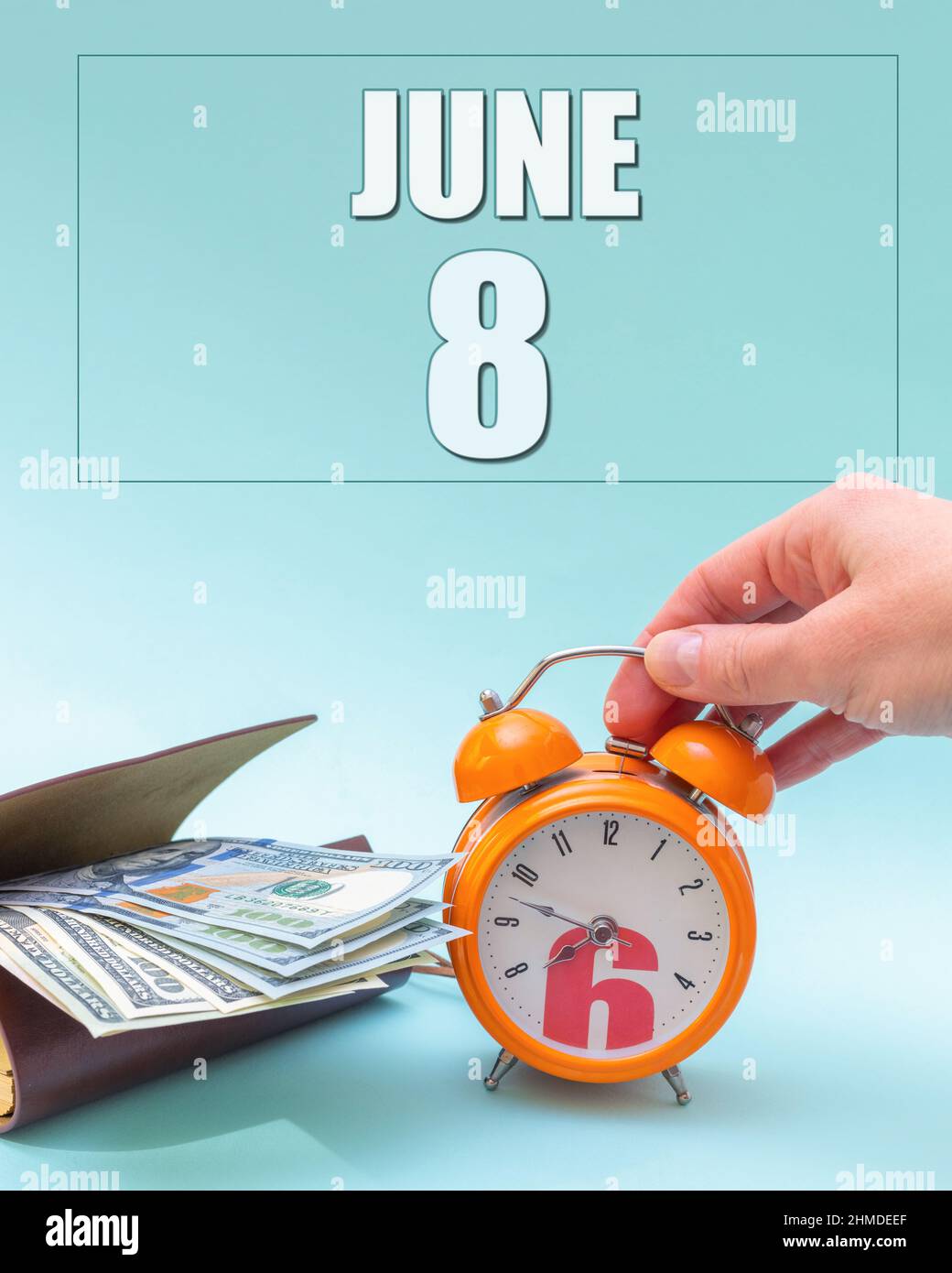 8th day june hand hi-res stock photography and images - Alamy