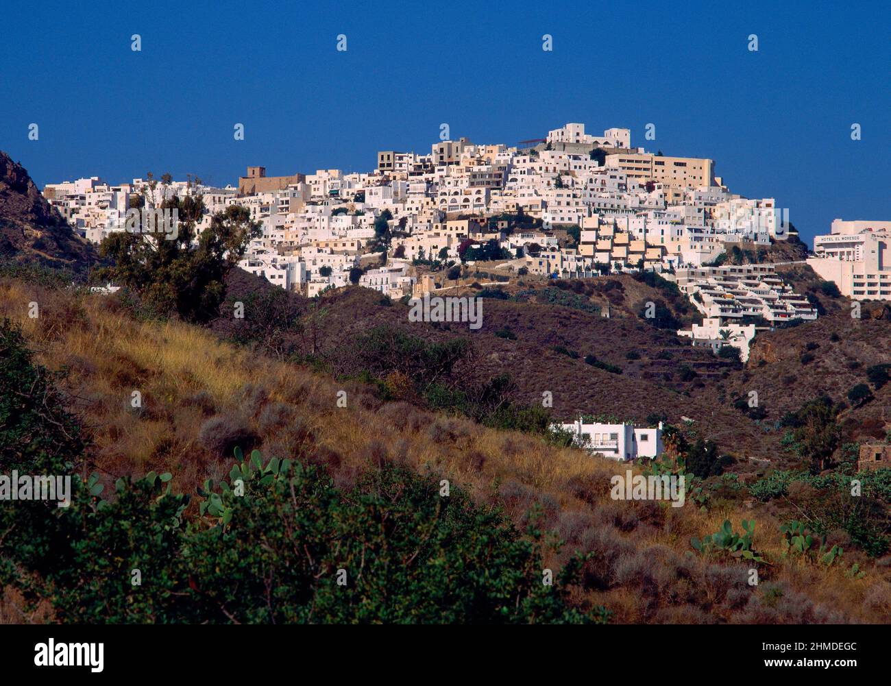 PANORAMICA DEL PUEBLO. Location: EXTERIOR. MOJACAR. Almería. SPAIN ...