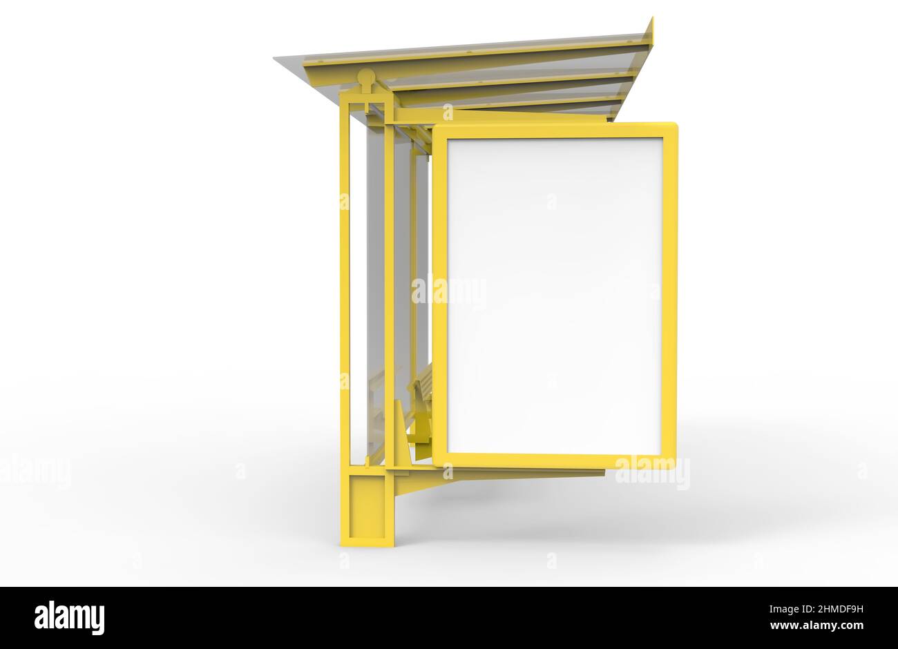 mockup information panel illustration 3d rendering Stock Photo - Alamy