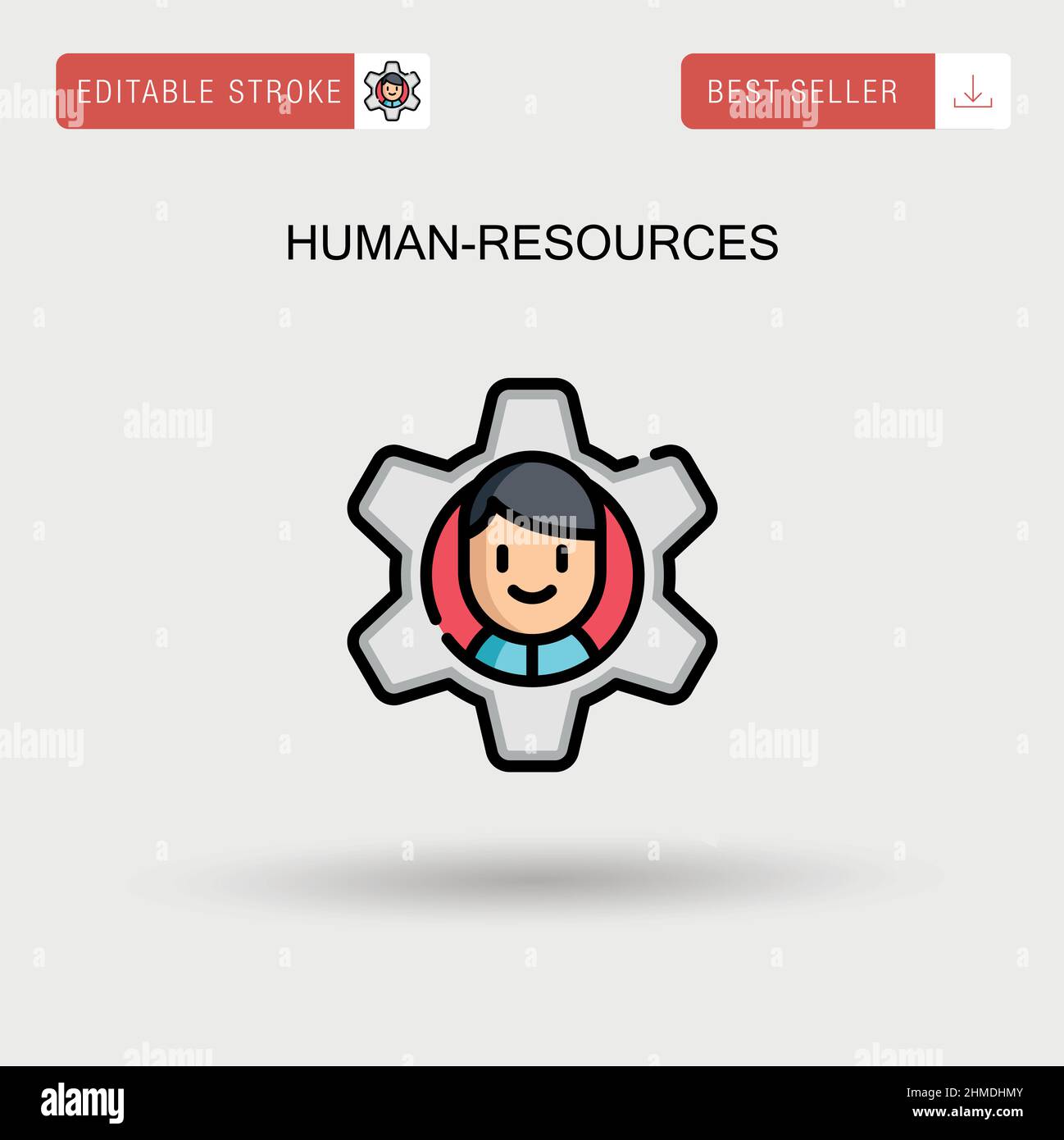 Human resources management digital Stock Vector Images - Alamy