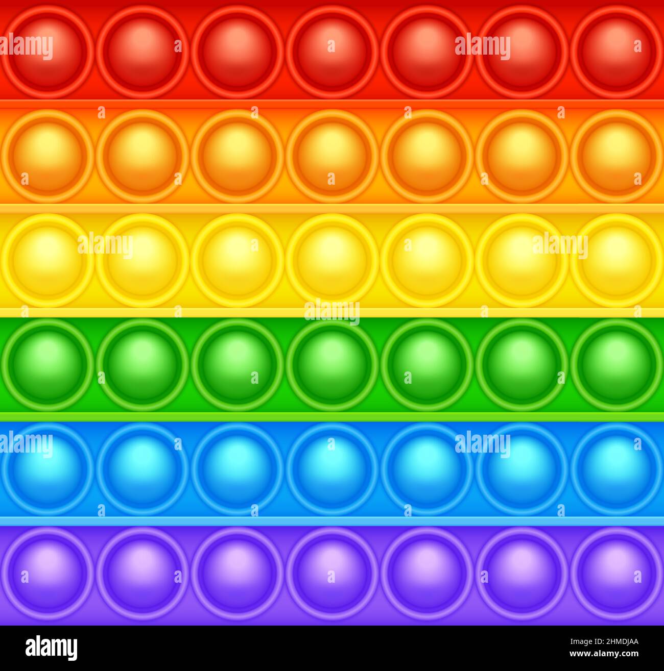 Colorful silicone anti-stress pop it toy texture, pattern. Trendy ...