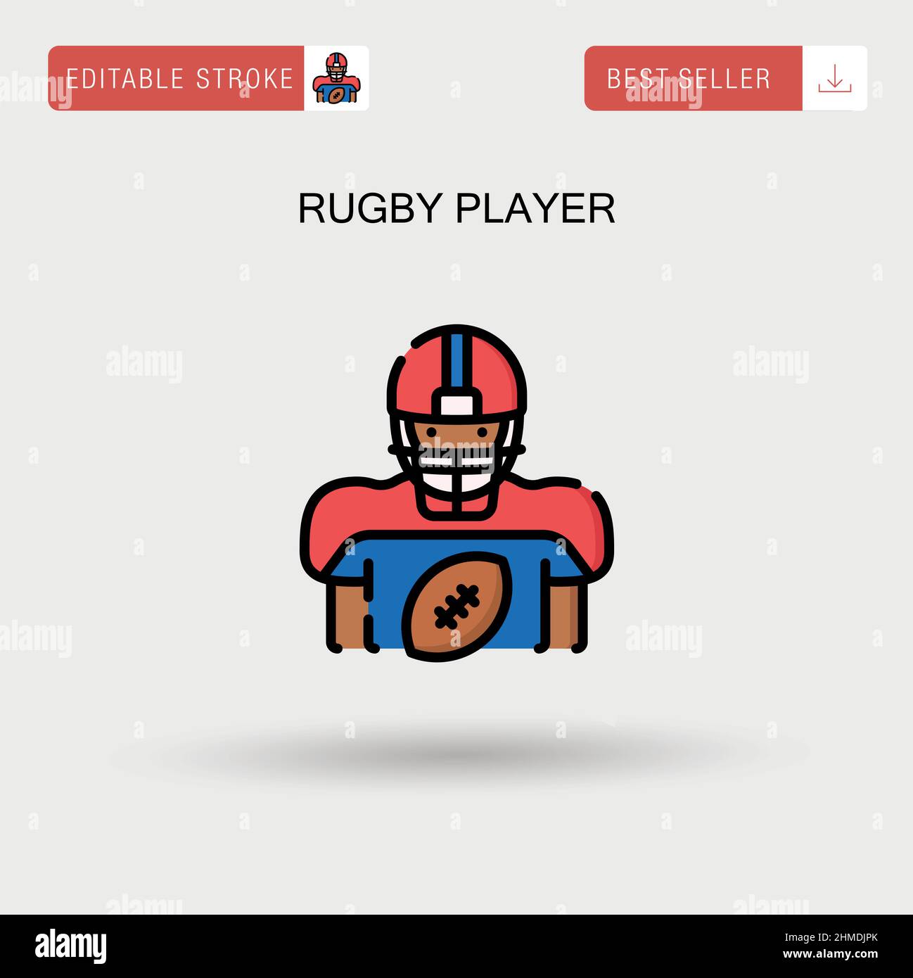 Full length tackling rugby Stock Vector Images - Alamy