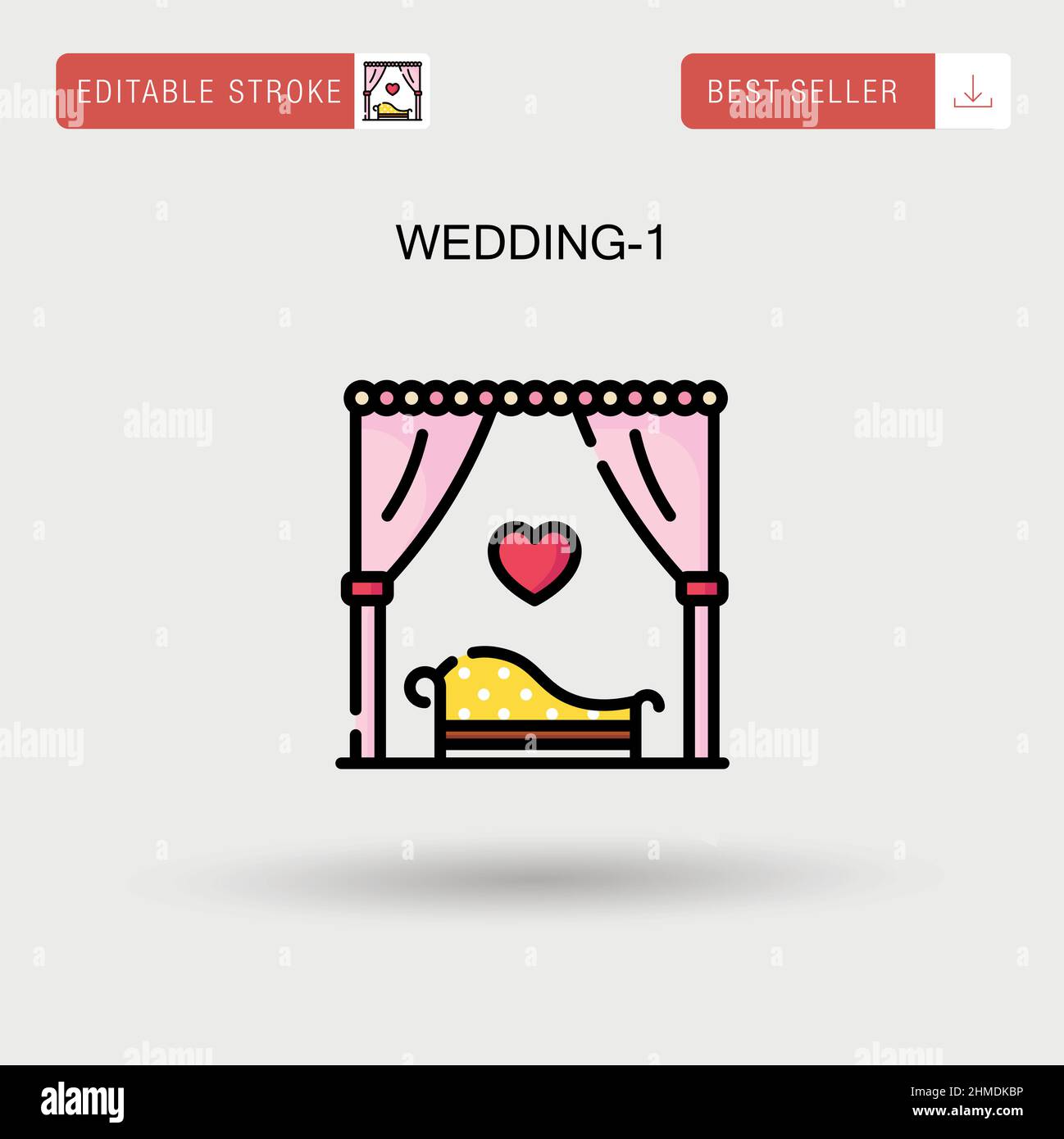 Doodle vector wedding icon Stock Vector Images - Alamy