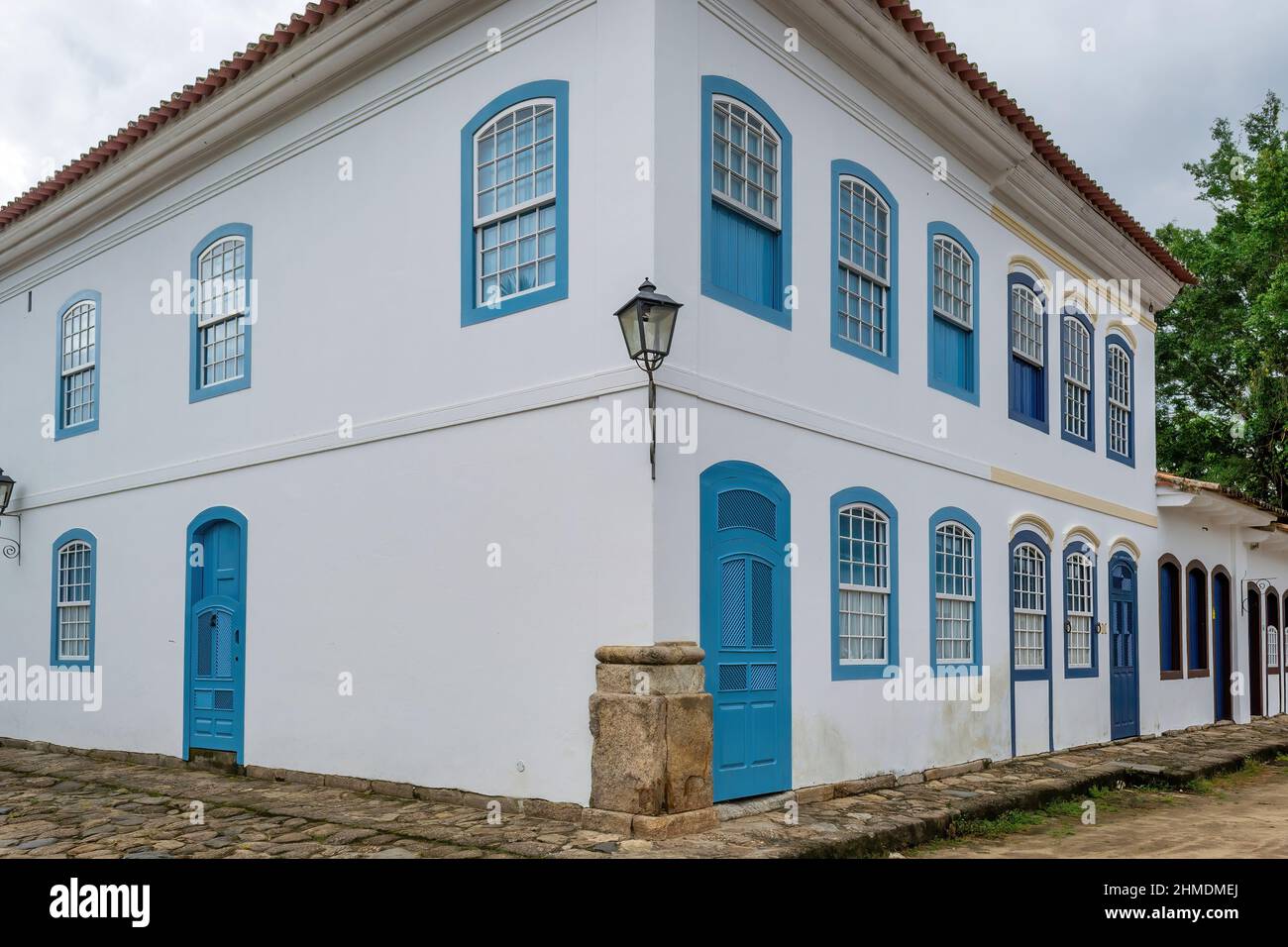 Colonial building in Paraty, Rio de Janeiro, Brazil Stock Photo - Alamy