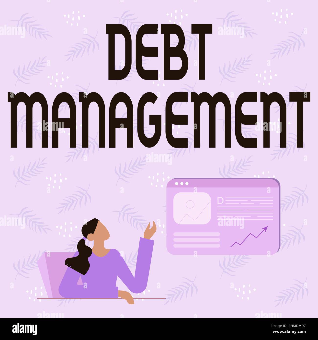 Writing displaying text Debt Management. Word Written on The formal ...