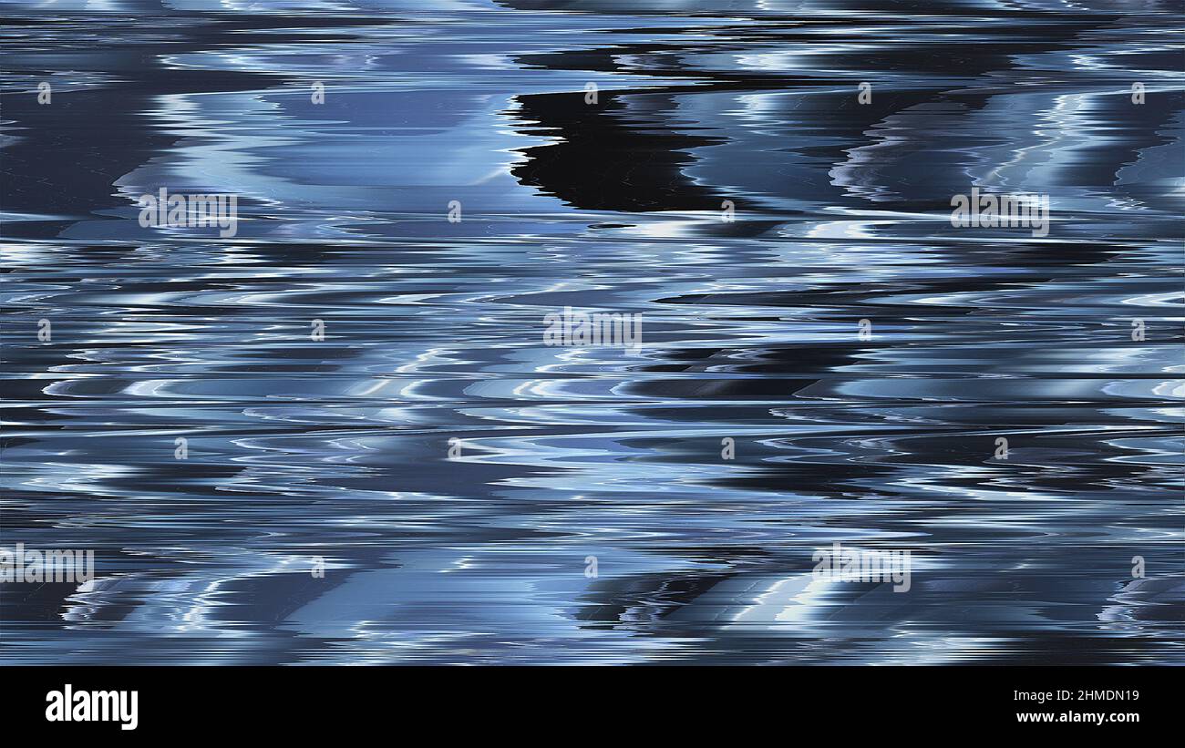 Digital dynamic 3d render lines with wave distortion and streaks ...