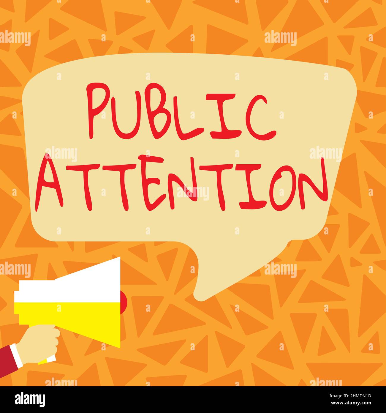 Inspiration showing sign Public Attention. Concept meaning the ...