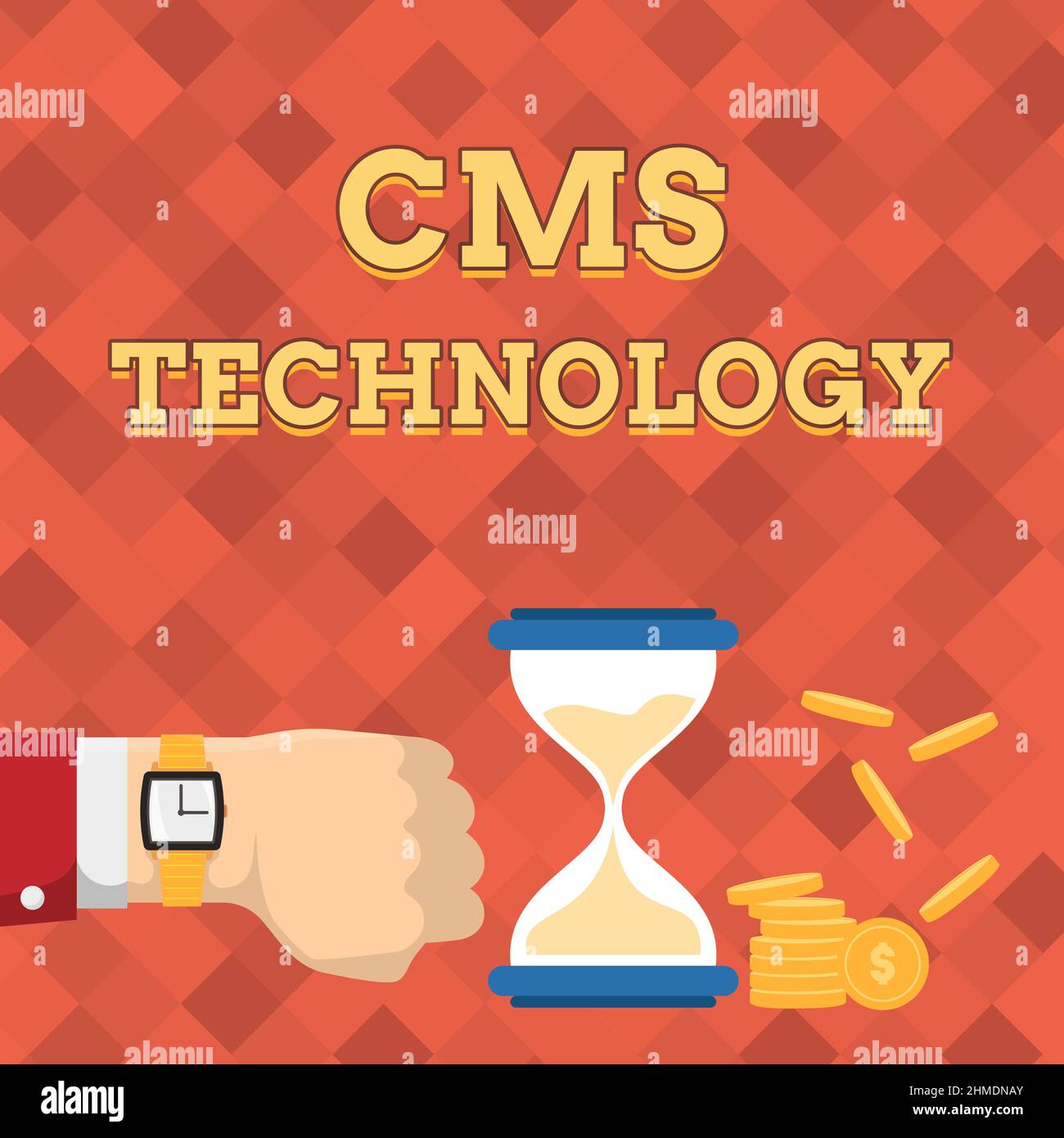 Sign displaying Cms Technology. Business approach programs that are ...