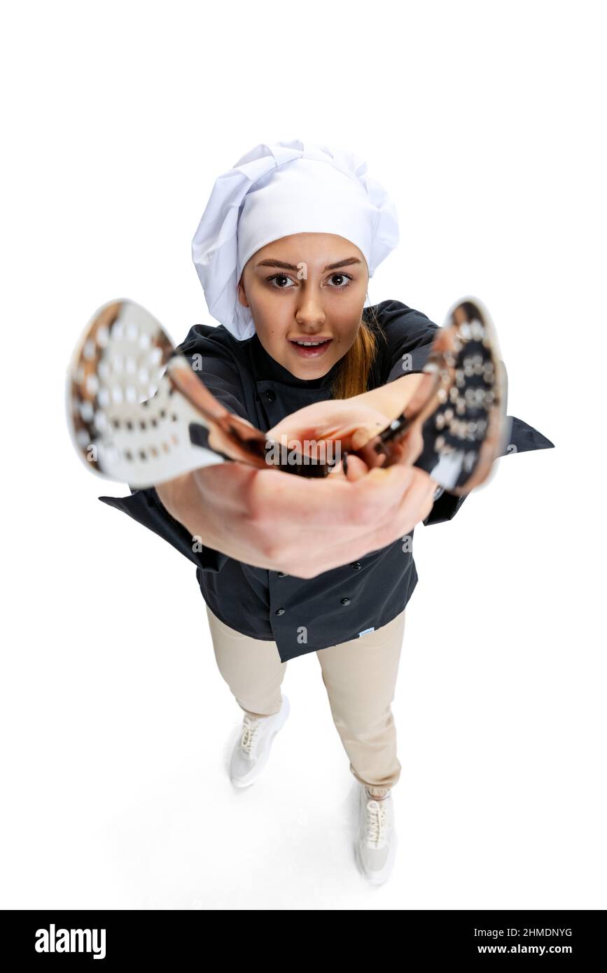 Lady looking at view Cut Out Stock Images & Pictures - Alamy