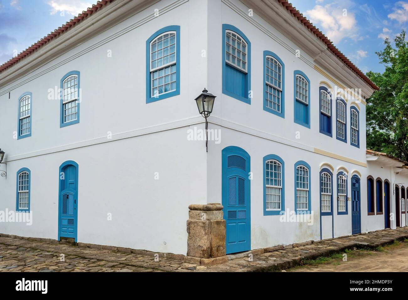 Portuguese colonial architecture in Paraty, Brazil Stock Photo - Alamy