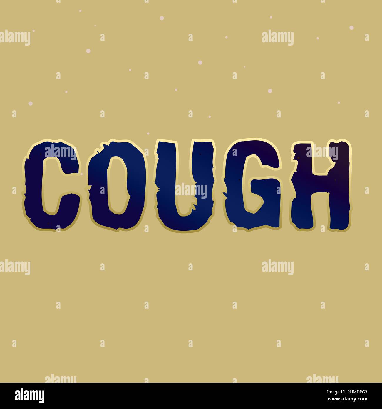 Writing displaying text Cough. Business concept sudden expulsion of air ...
