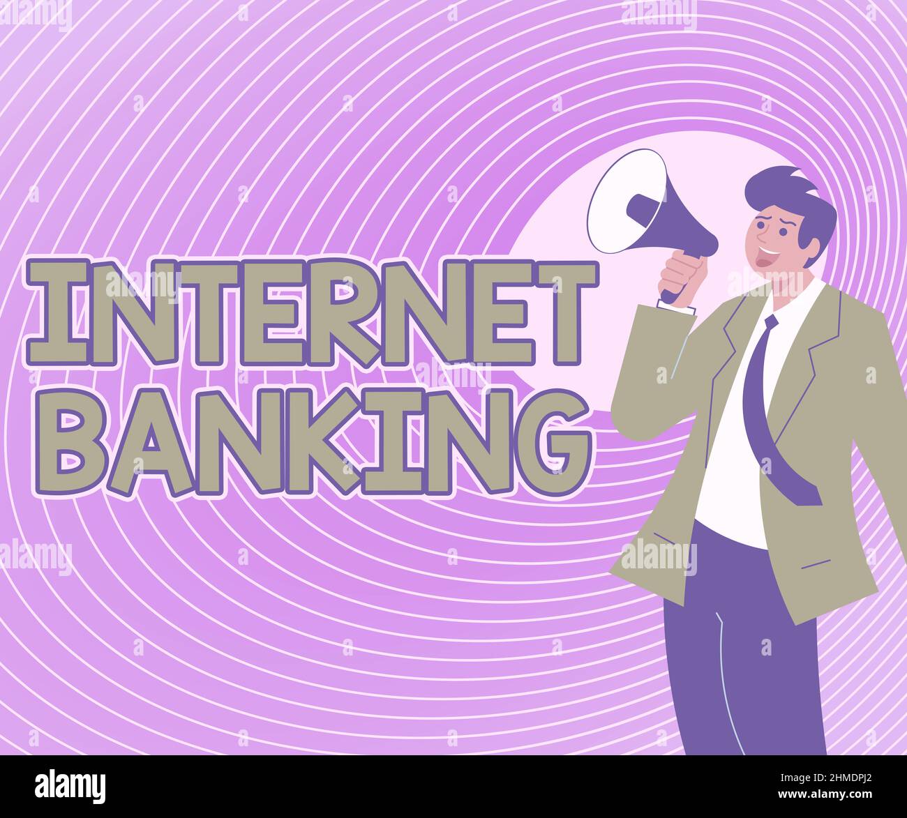 Text showing inspiration Internet Banking. Business idea banking method ...