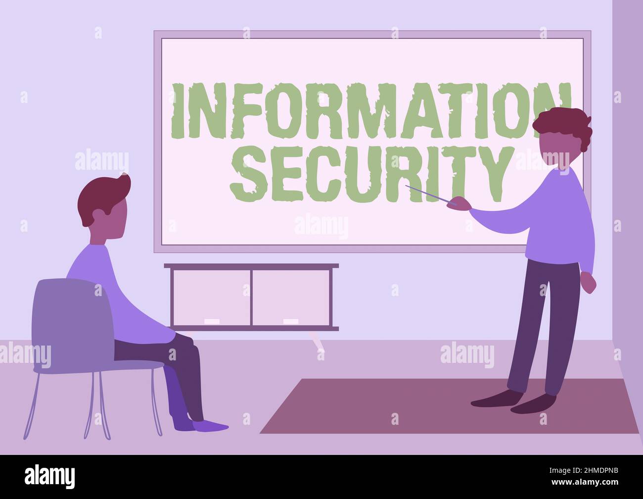 Sign displaying Information Security. Concept meaning INFOSEC ...