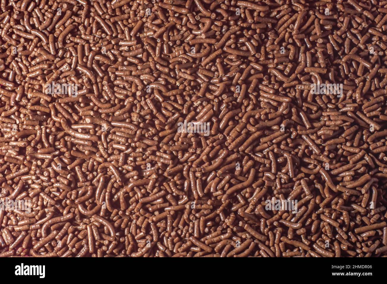 chocolate granulated, background texture for parties and valentines day ...