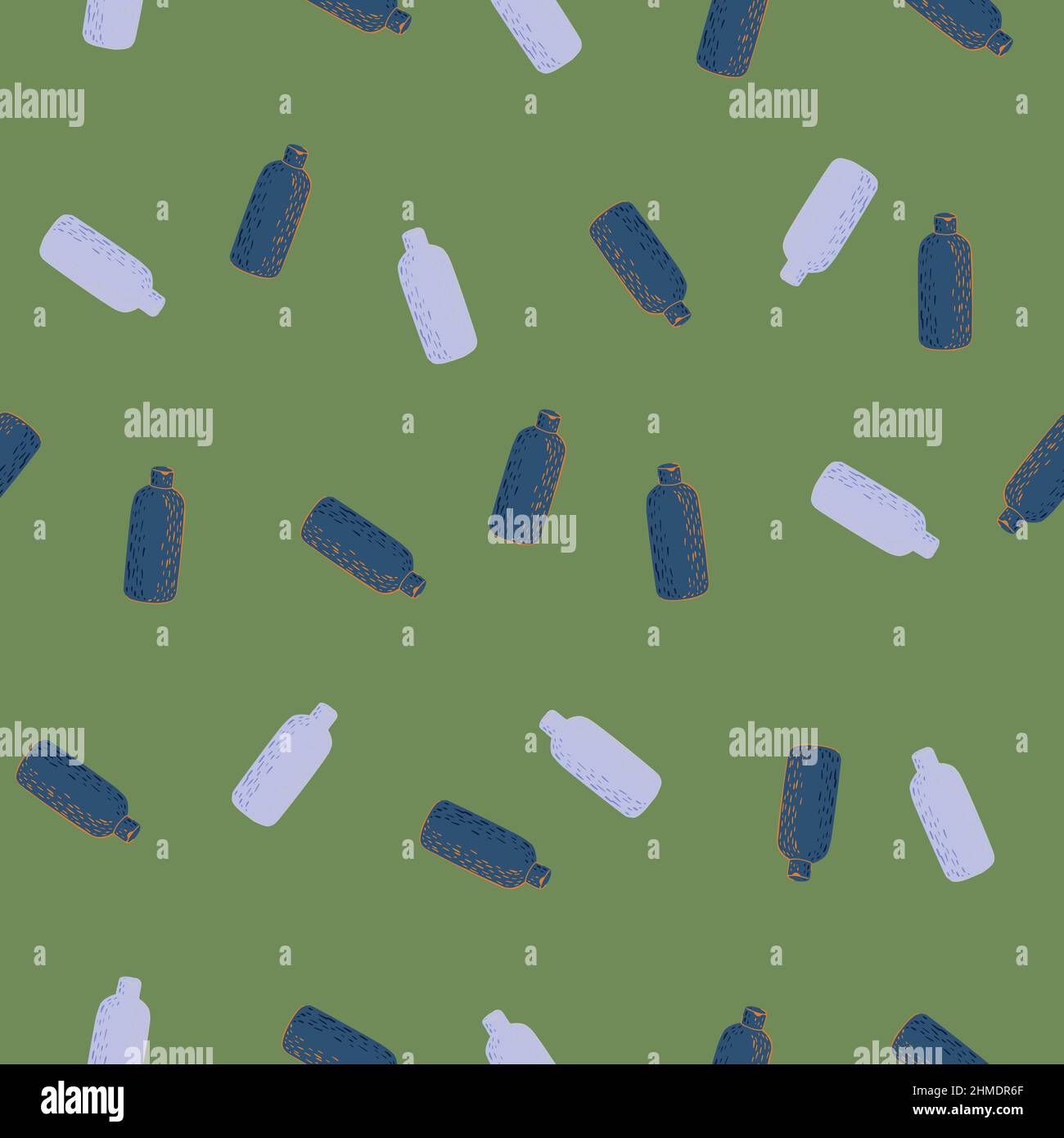 Cosmetic bottle seamless pattern. Background for spa. Repeated texture ...