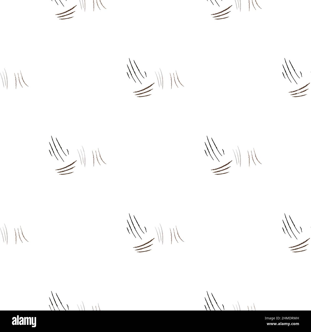 Scratches seamless pattern. Grunge texture. Old design. Repeated ...