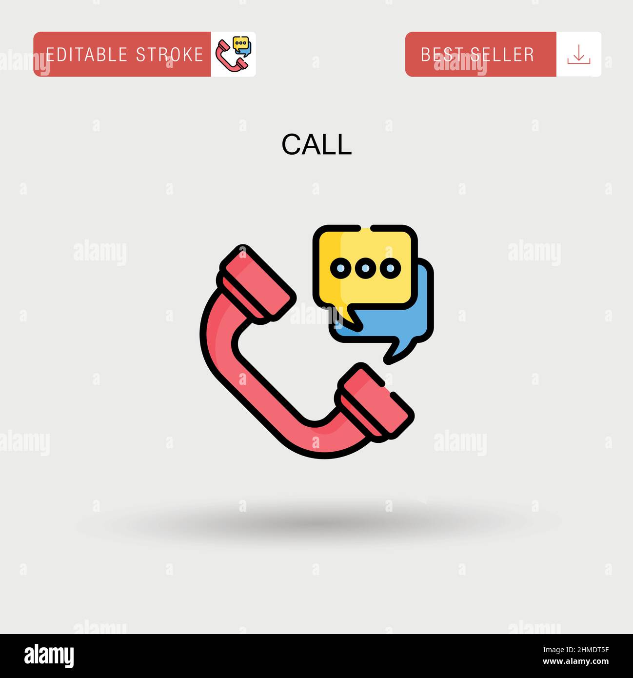 Call center team office flat Stock Vector Images - Alamy