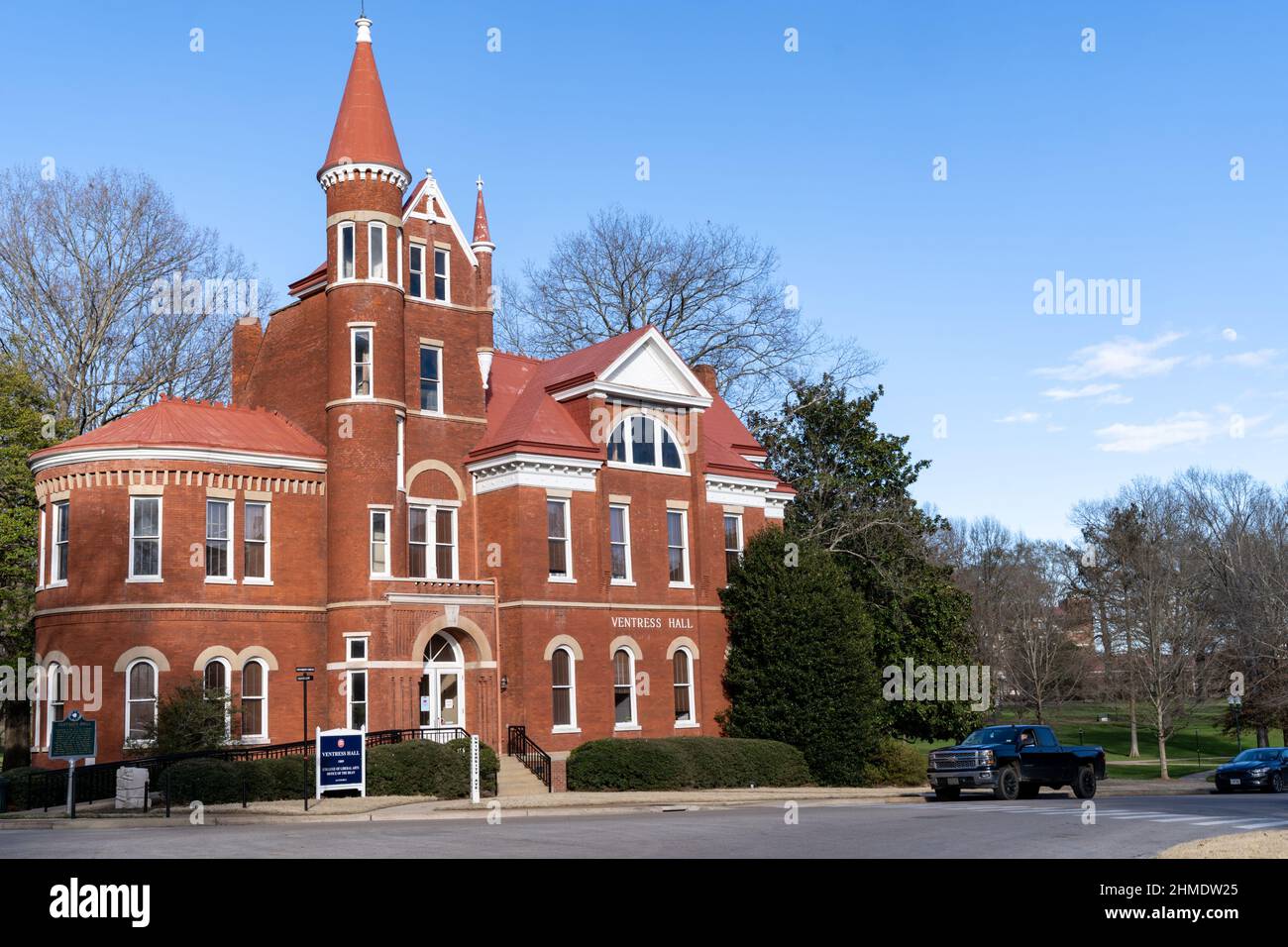 Oxford, Mississippi - January 13, 2021: Ventress Hall on the Ole Miss ...