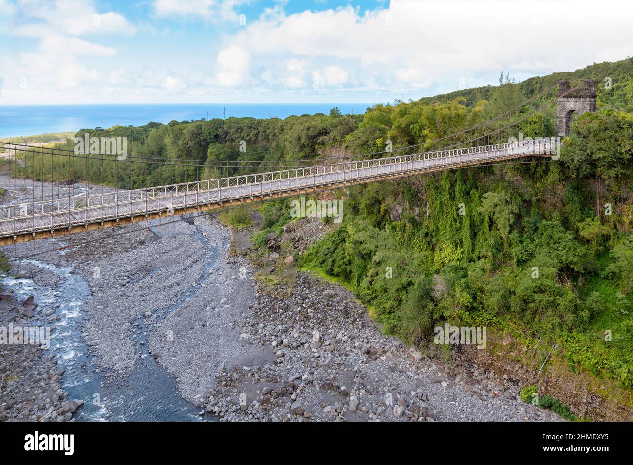 The Eastern River Suspension Bridge is a 152 meters suspension bridge ...