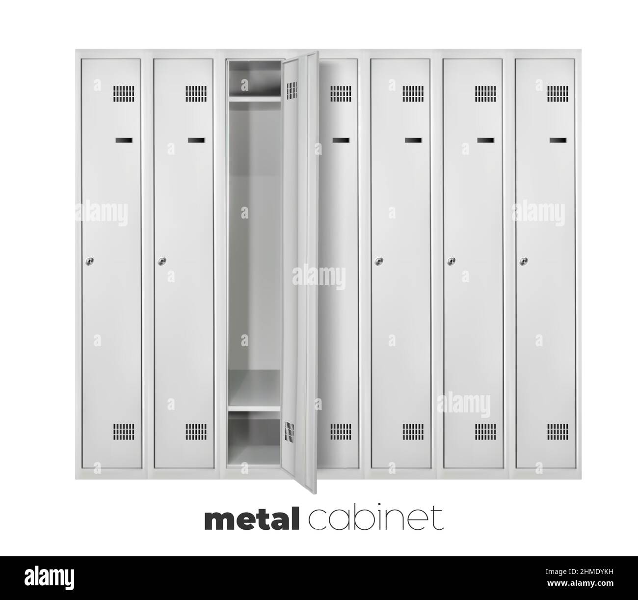 Factory locker room Cut Out Stock Images & Pictures - Alamy