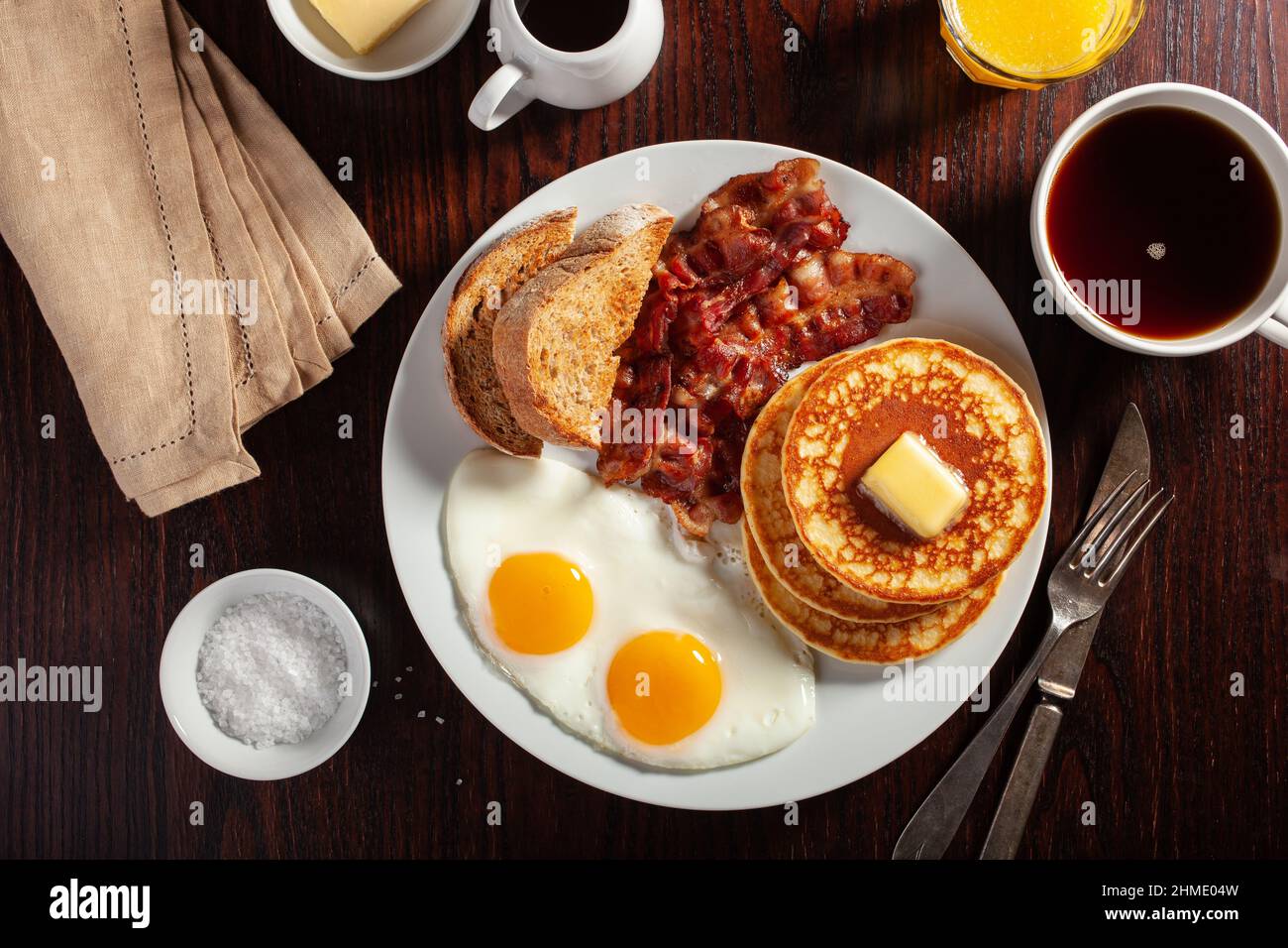 Traditional Canadian Breakfast