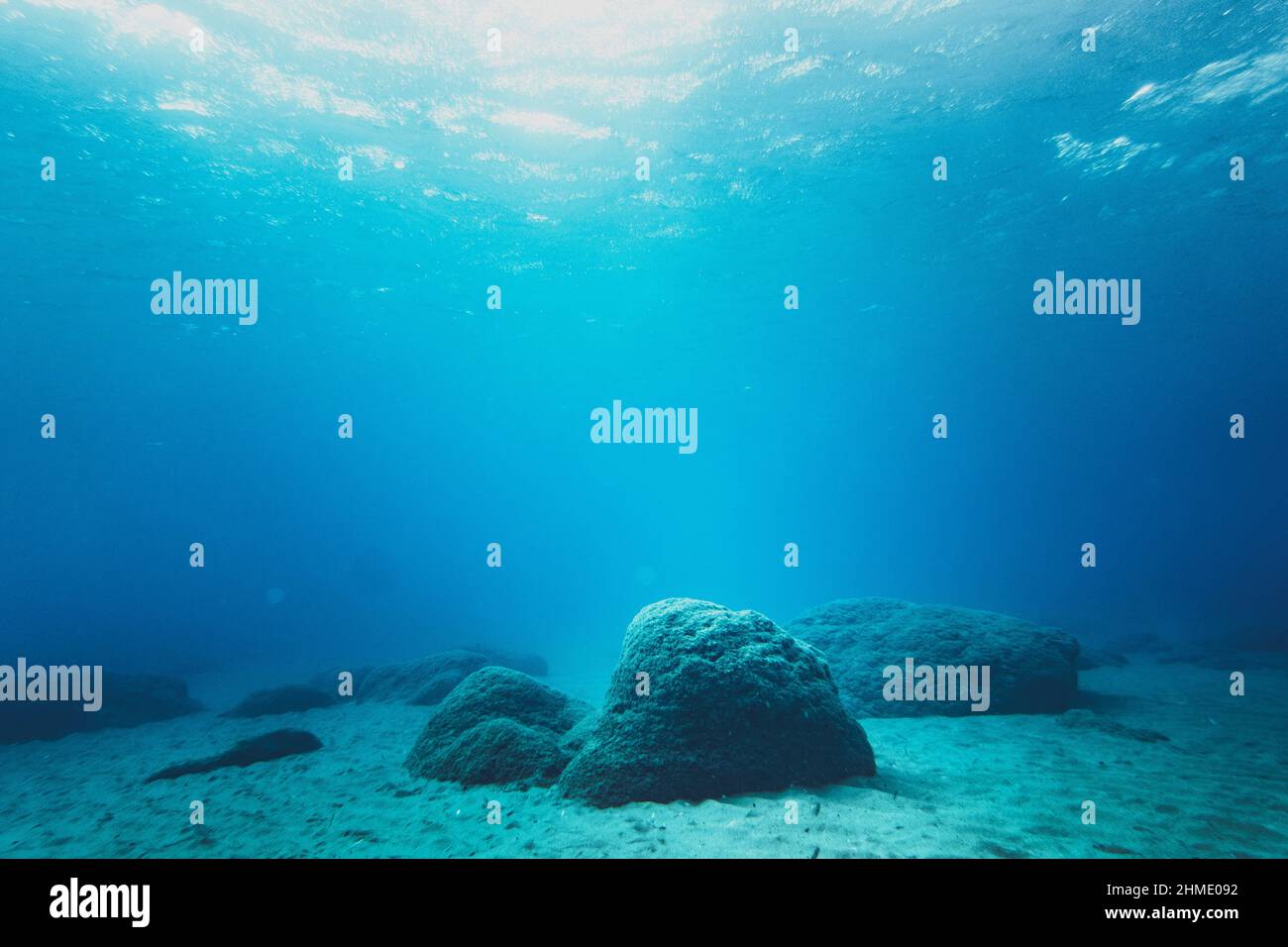 Mediterranean sea floor crete hi-res stock photography and images - Alamy