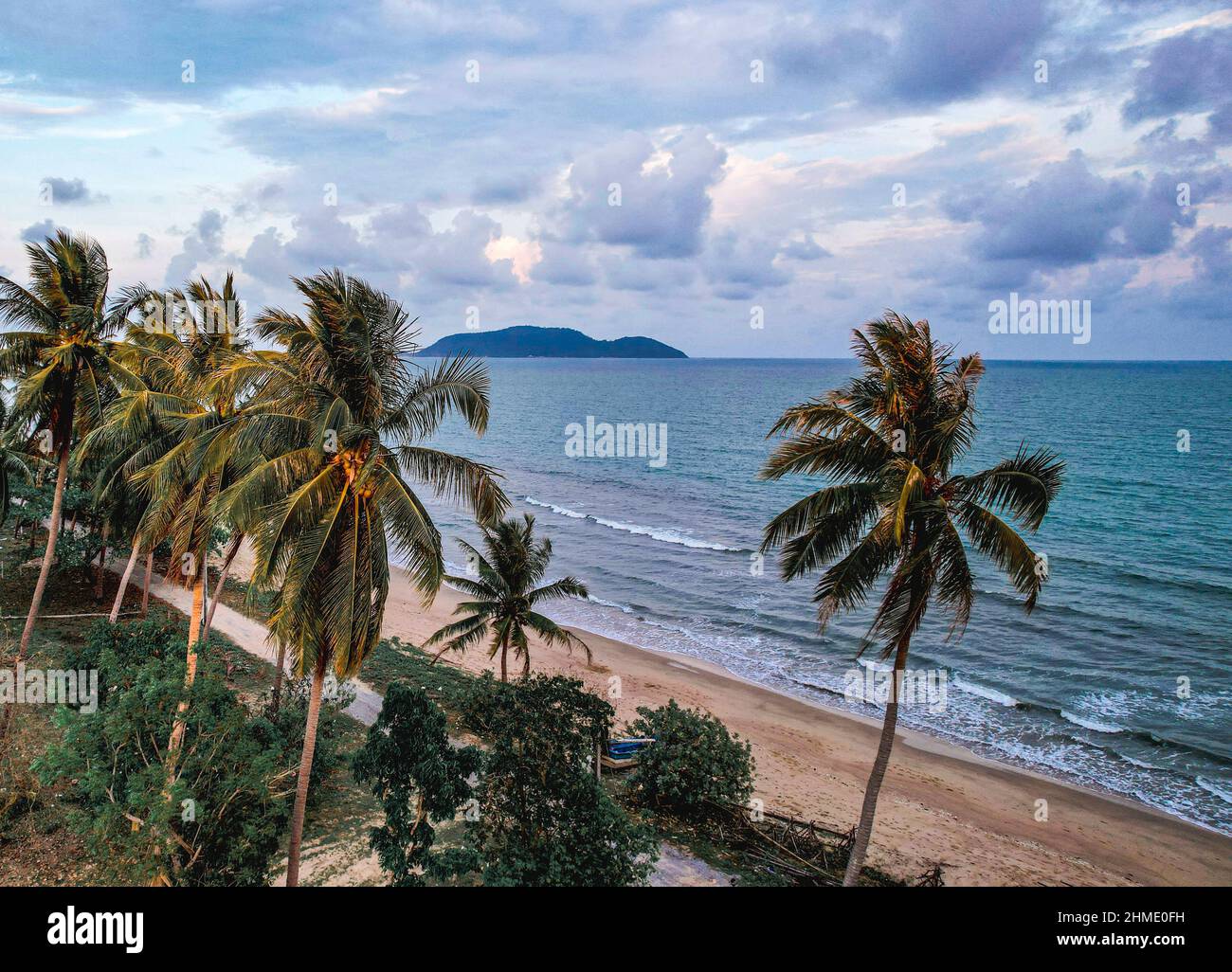 Beach in Chumphon Thailand Stock Photo - Alamy