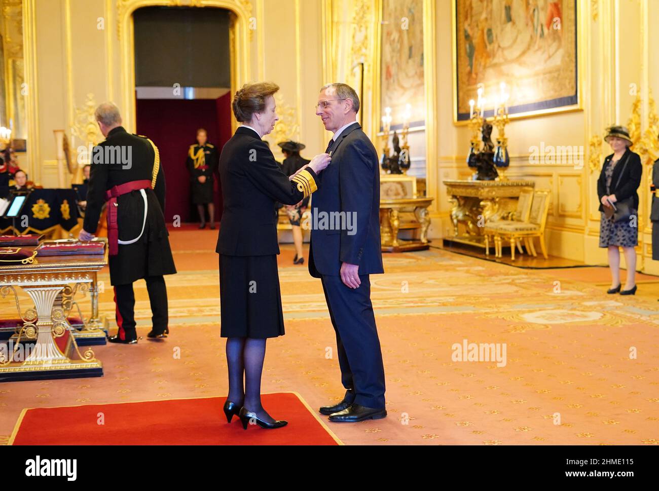 Mr. Simon Lewis from Bushey is made an MBE (Member of the Order of the ...