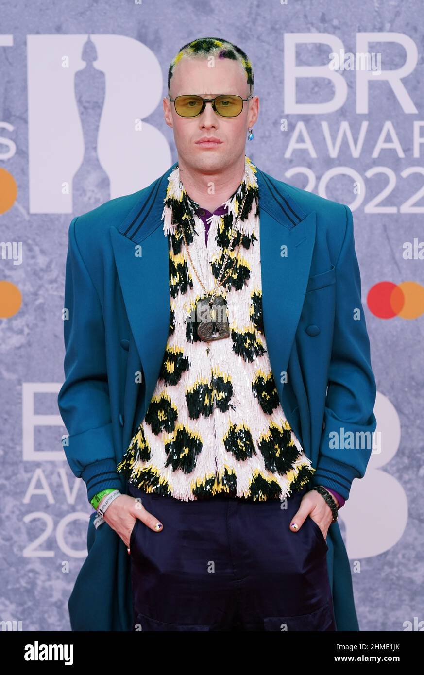 220 Kid attending the Brit Awards 2022 at the O2 Arena, London. Picture ...