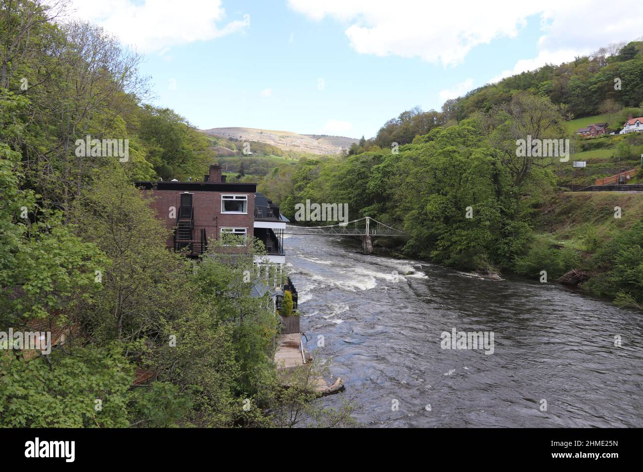 Berwyn Railway Station, North Wales Stock Photo - Alamy