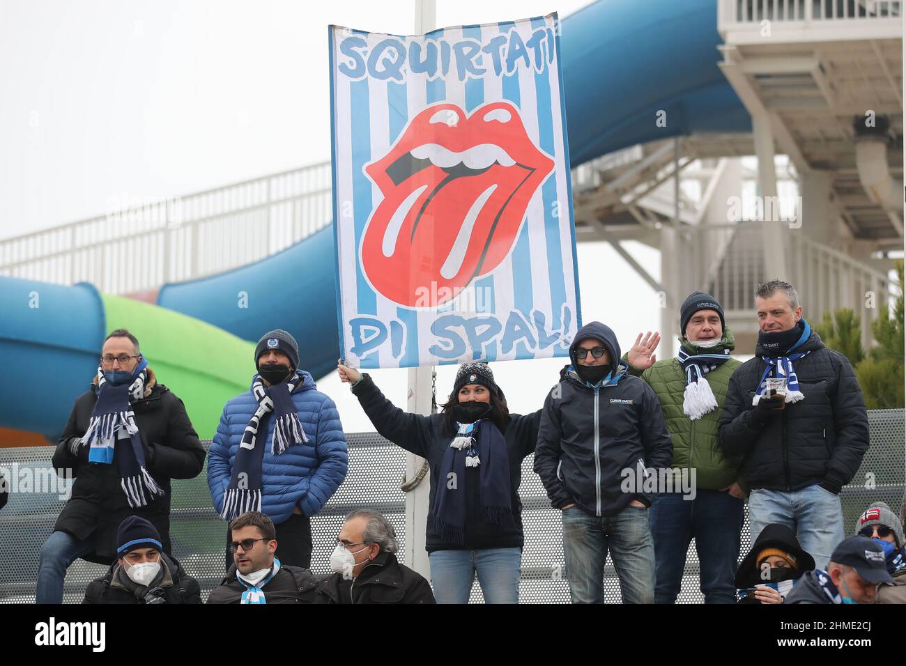 I TIFOSI DELLA SPAL PORDENONE - SPAL CAMPIONATO CALCIO SERIE B 2021 ...
