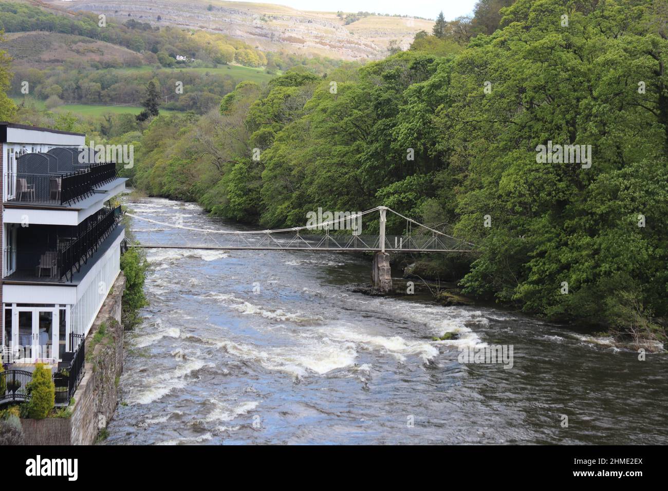 Berwyn Railway Station, North Wales Stock Photo - Alamy