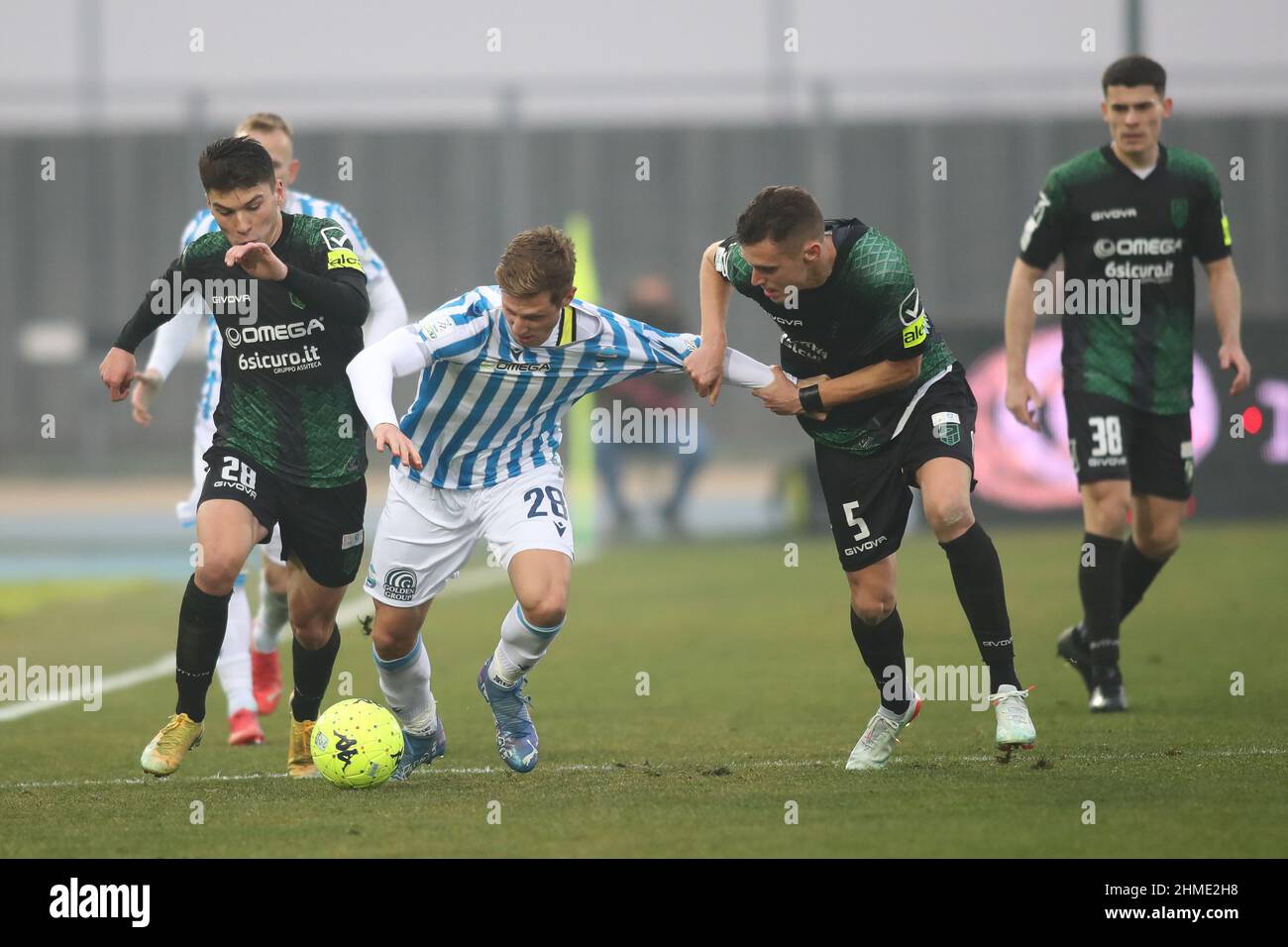 LUCA VIDO (SPAL) PORDENONE - SPAL CAMPIONATO CALCIO SERIE B 2021-2022 ...