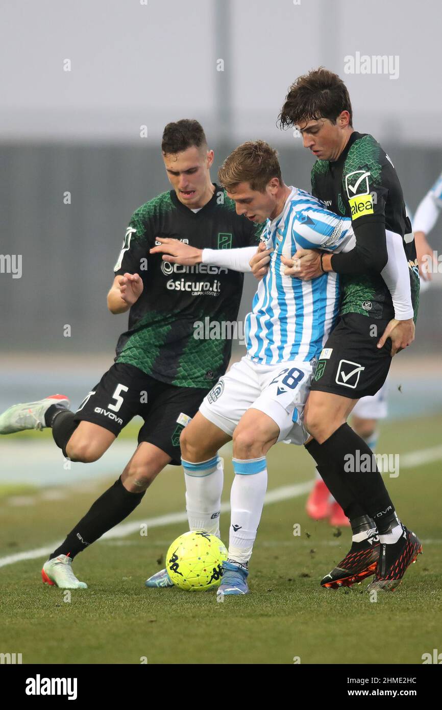 LUCA VIDO (SPAL) PORDENONE - SPAL CAMPIONATO CALCIO SERIE B 2021-2022 ...
