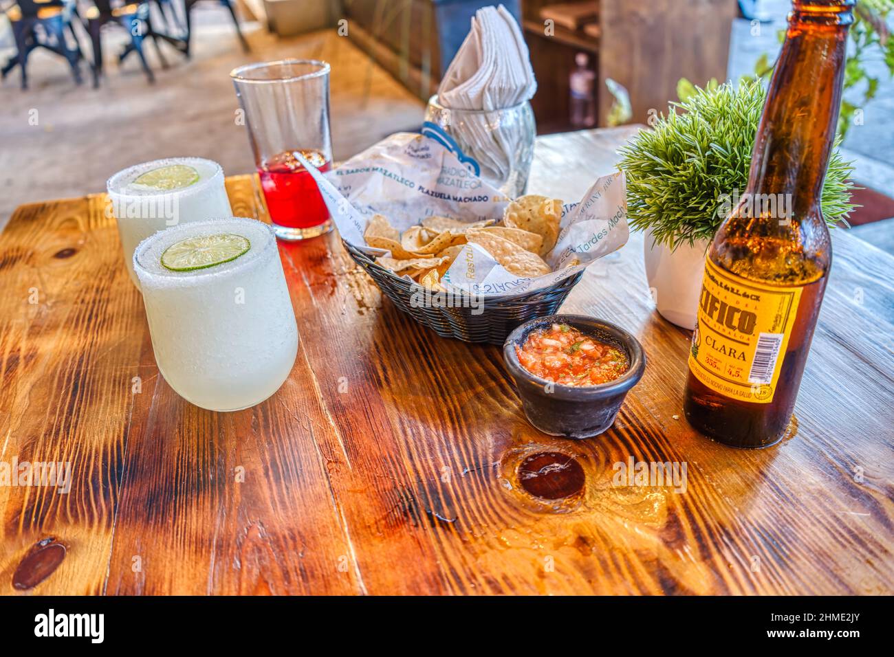 Typical mexican food Stock Photo - Alamy