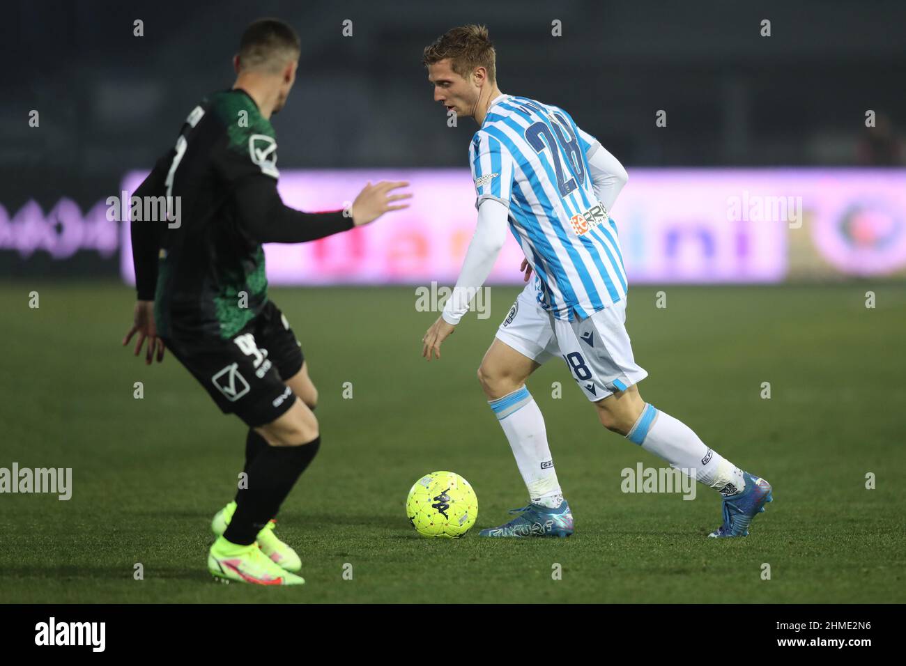 LUCA VIDO (SPAL) PORDENONE - SPAL CAMPIONATO CALCIO SERIE B 2021-2022 ...
