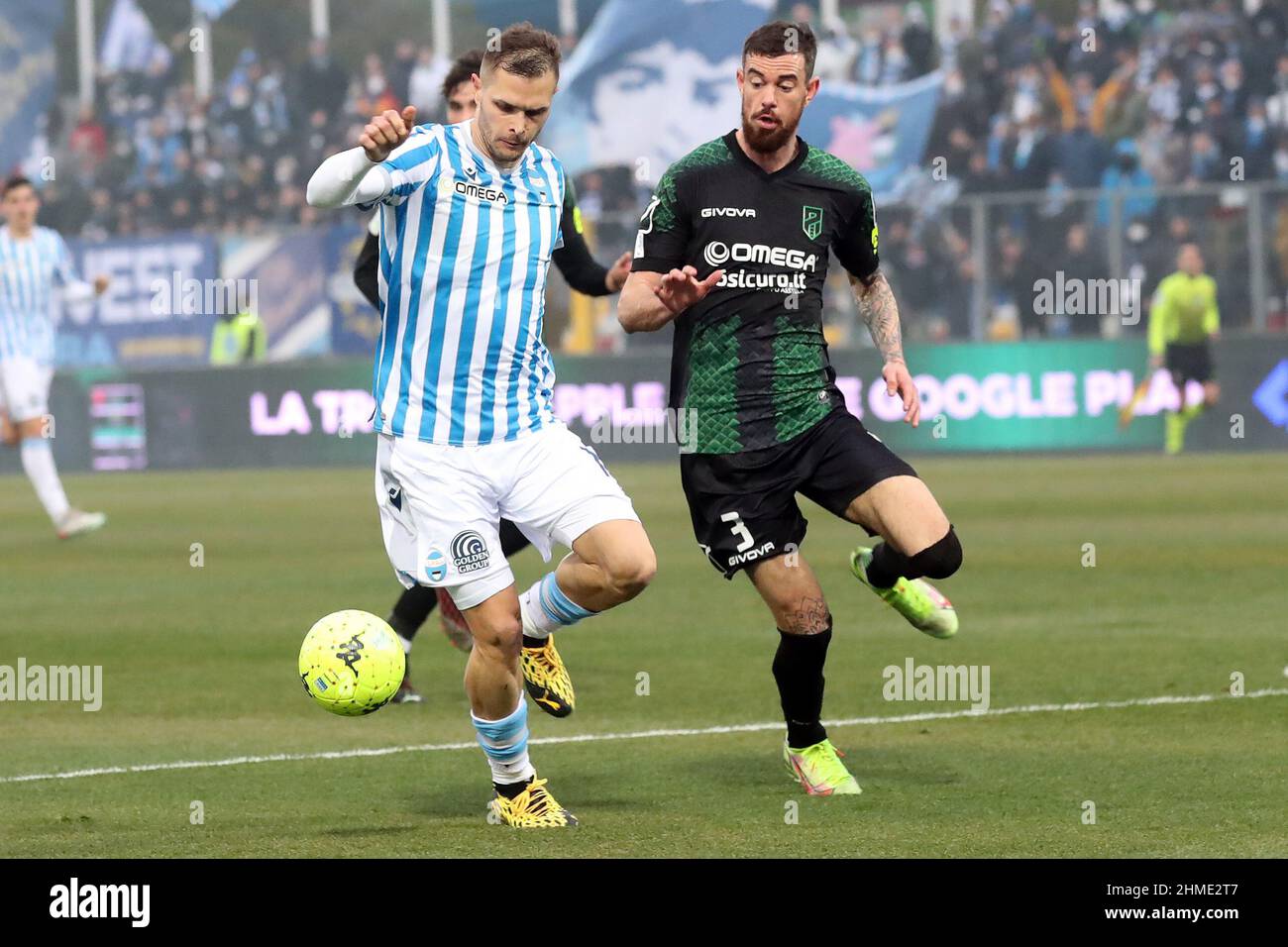 MATTIA FINOTTO (SPAL) PORDENONE - SPAL CAMPIONATO CALCIO SERIE B 2021 ...