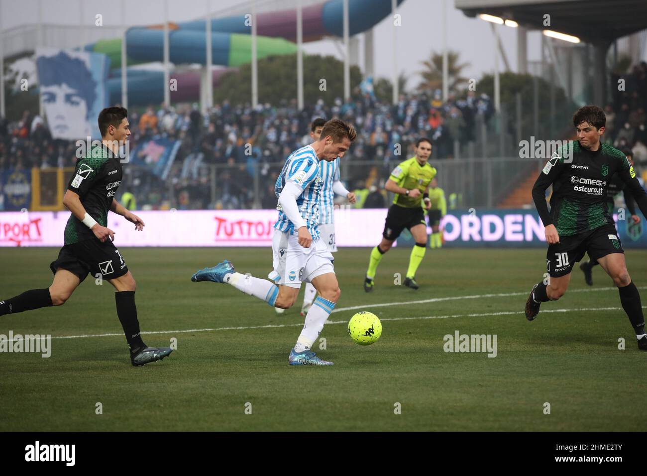 LUCA VIDO (SPAL) PORDENONE - SPAL CAMPIONATO CALCIO SERIE B 2021-2022 ...