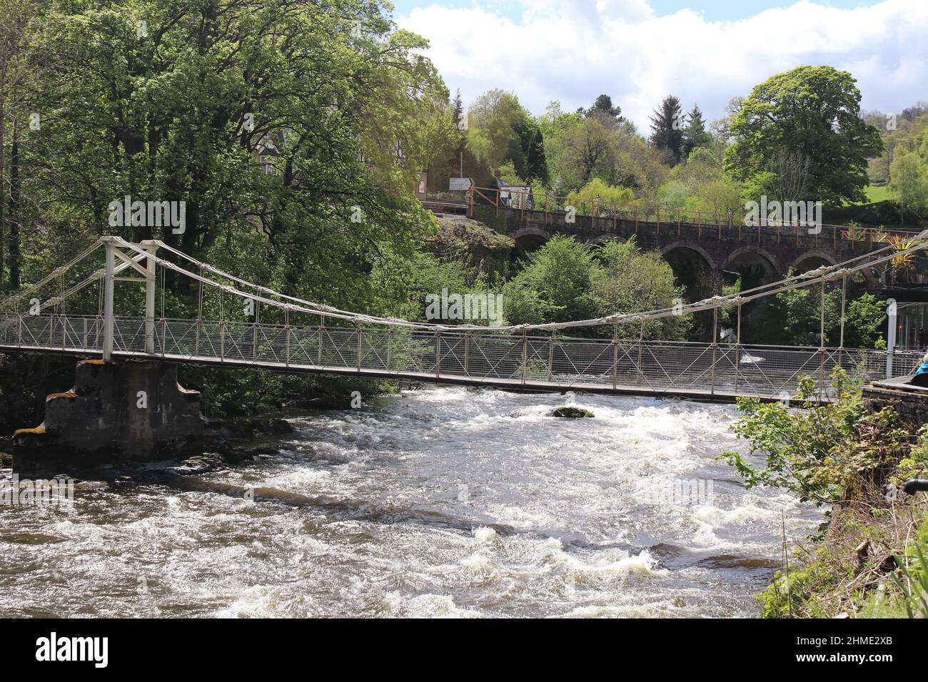 Berwyn Railway Station, North Wales Stock Photo - Alamy
