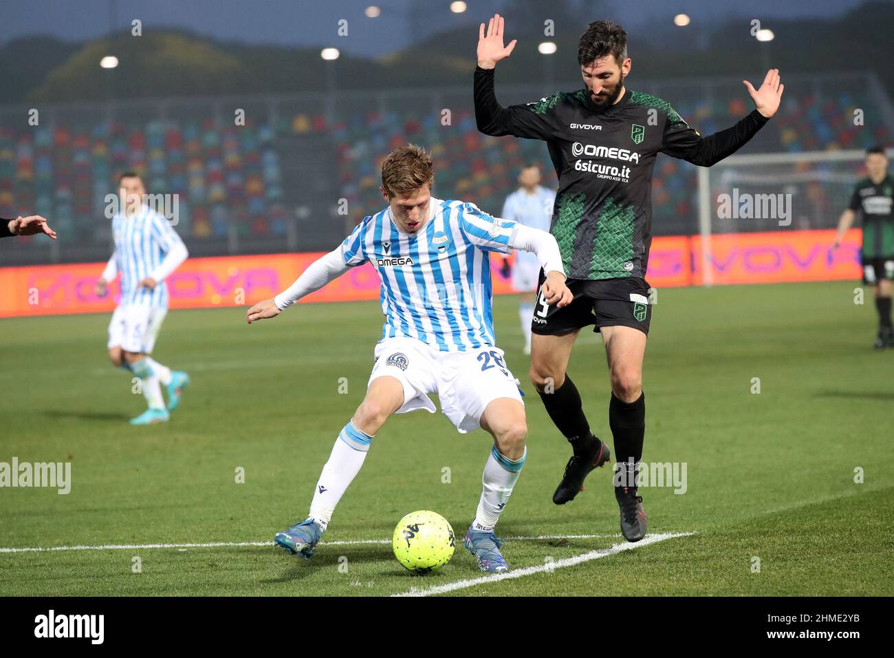 LUCA VIDO (SPAL) PORDENONE - SPAL CAMPIONATO CALCIO SERIE B 2021-2022 ...