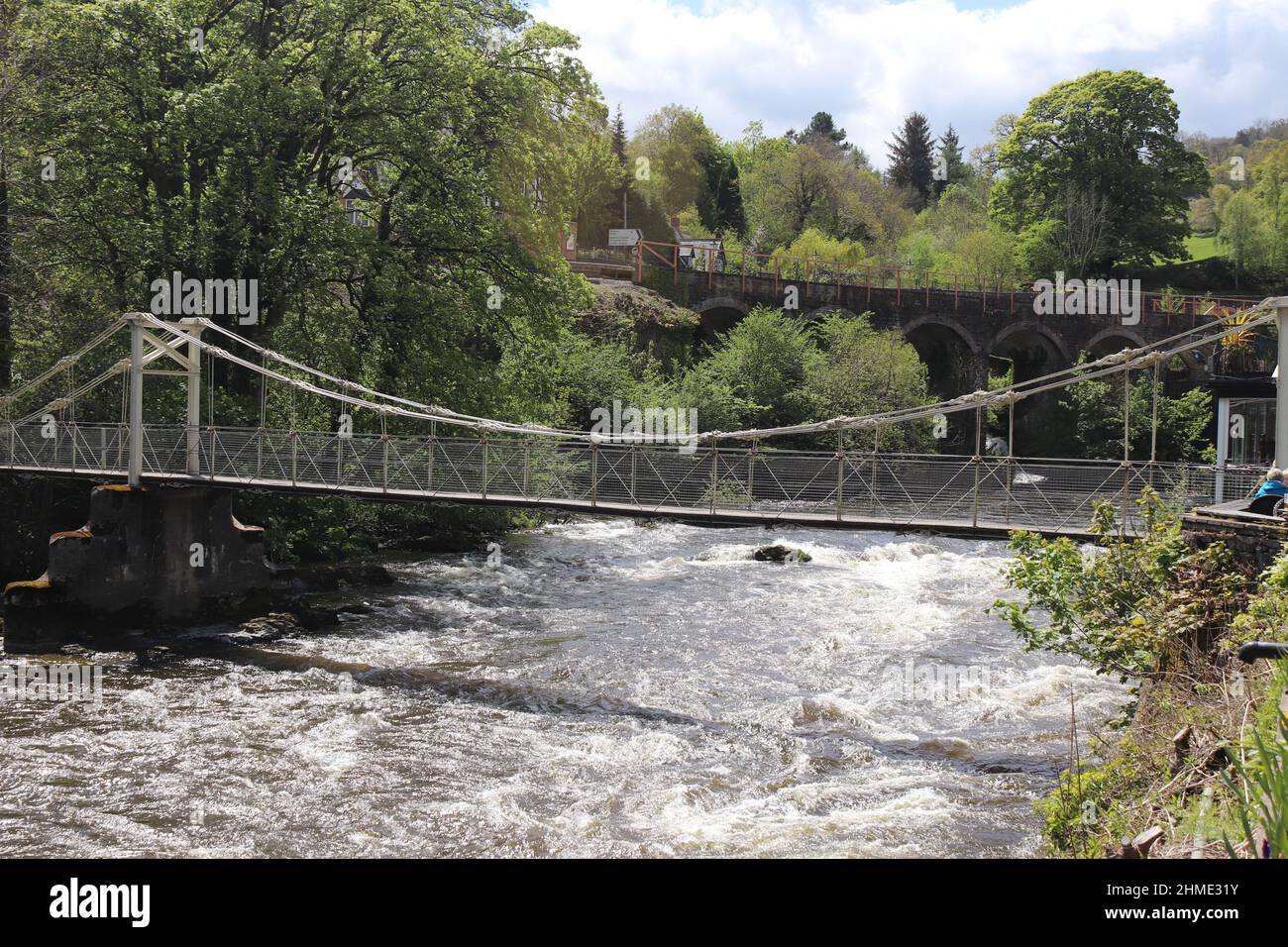 Berwyn Railway Station, North Wales Stock Photo - Alamy